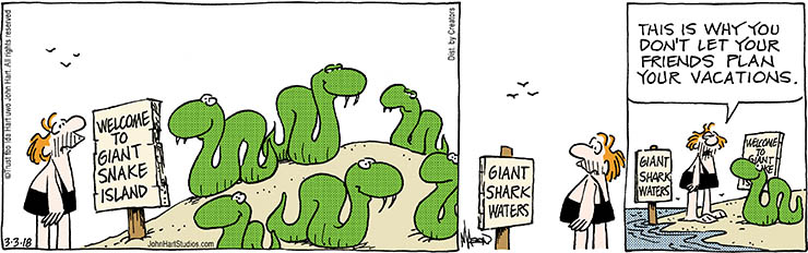 Saturday March 3, 2018 - B.C. Comic Strip