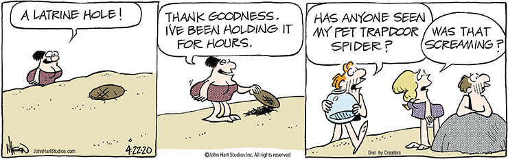 Wednesday April 22, 2020 - B.C. Comic Strip