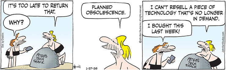 Tuesday January 27, 2026 - B.C. Comic Strip